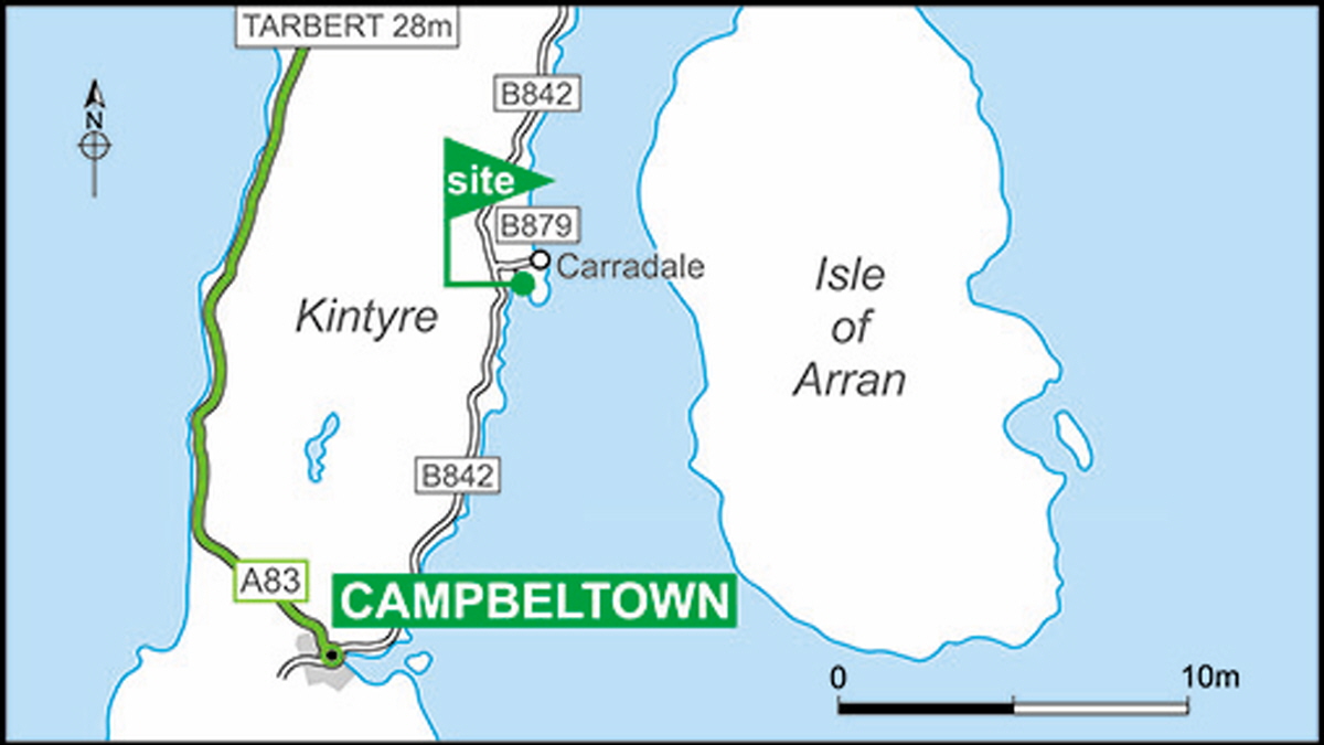Carradale Bay Club Site | The Caravan Club